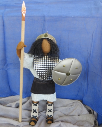 Kunsthandwerk KOLB - Die Geschichte von David und Goliath wird gerne in ...