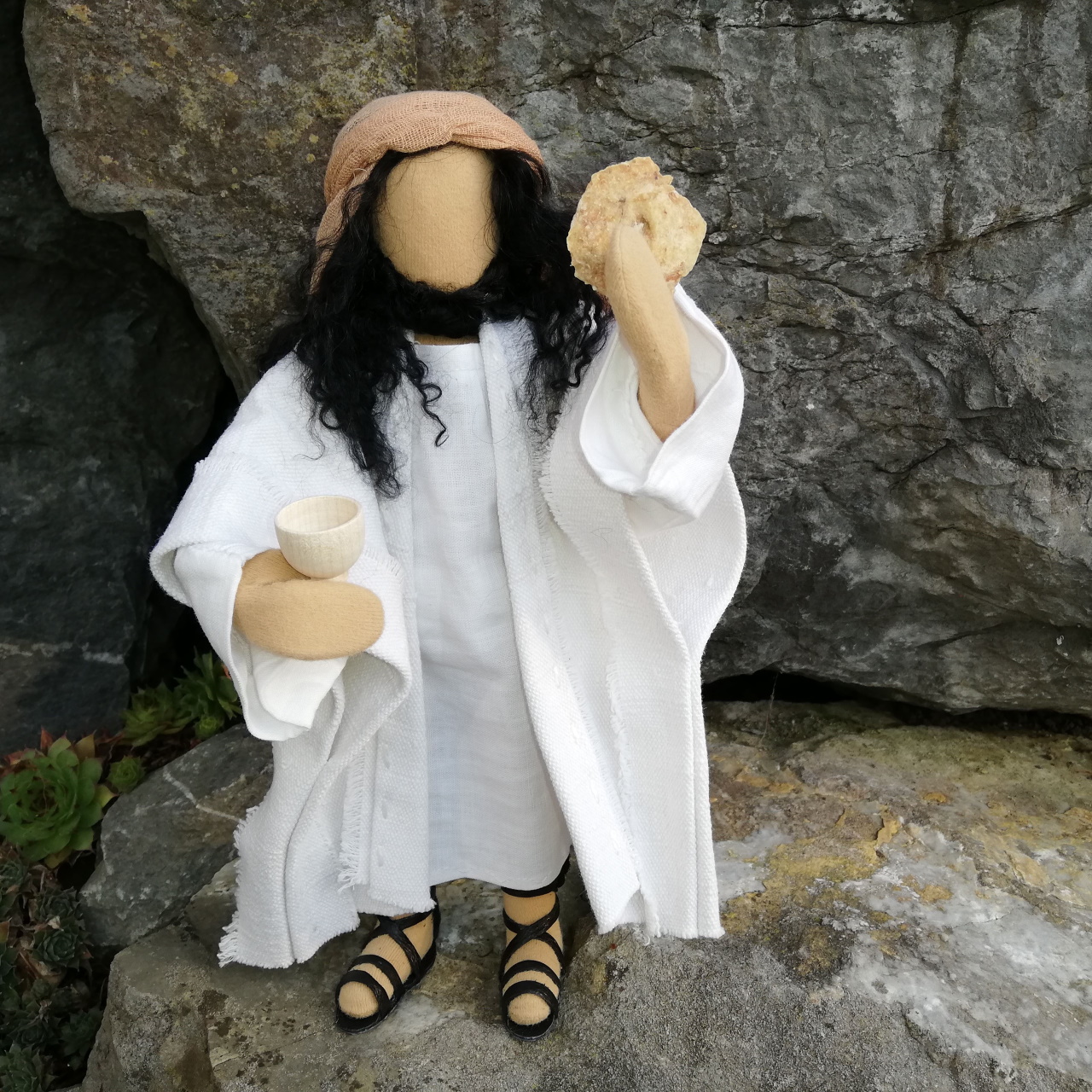 Kunsthandwerk KOLB - Jesus Christus als KOLB-Erzählfigur wunderschön ...